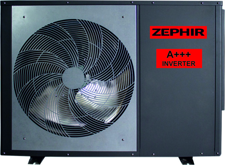 Pompa de căldură aer-apă ZEPHIR EVI DC Inverter monobloc – R32, A ...